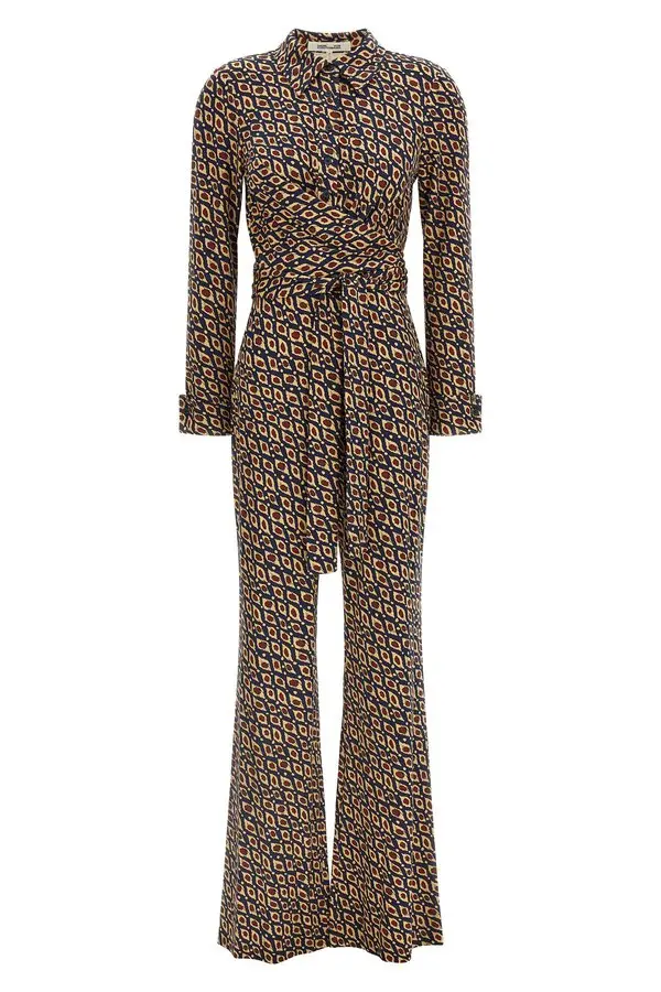 Diane Von Furstenberg Michele' Jumpsuit - Multi