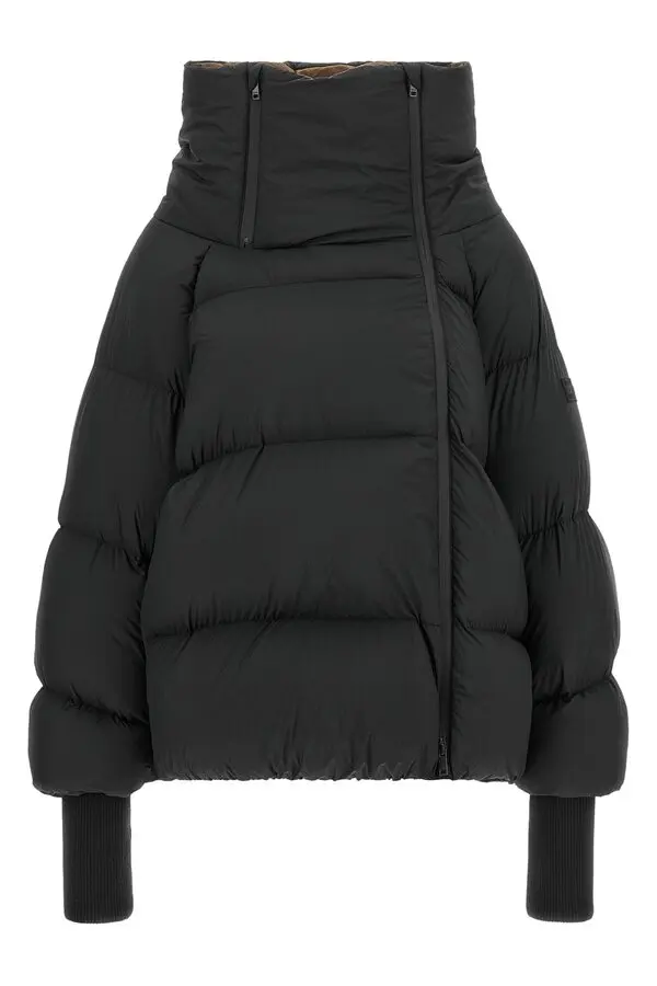 GANNI Future Nylon Down Jacket - Gray