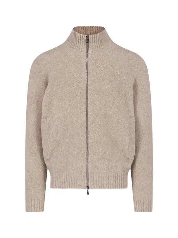 DRUMOHR Wool Zip Sweatshirt