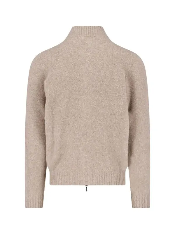 DRUMOHR Wool Zip Sweatshirt