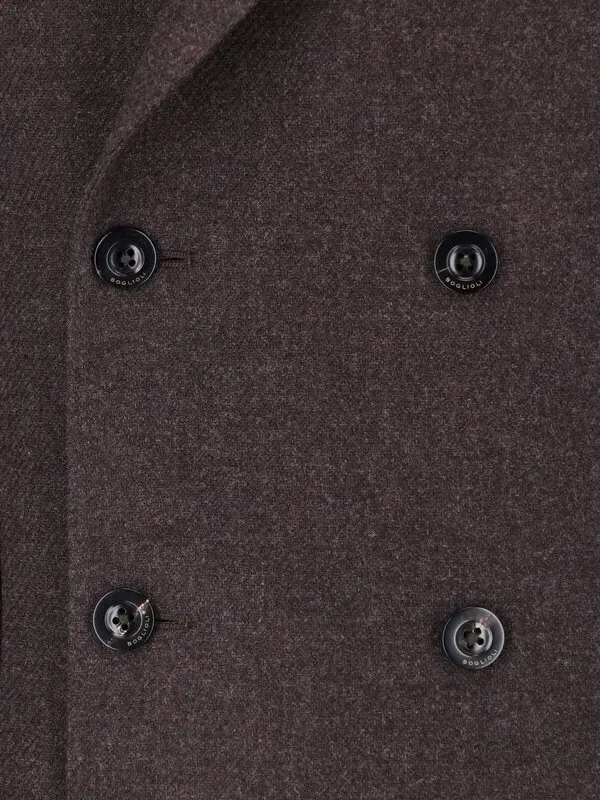 Boglioli Double-breasted Wool And Cashmere Blazer
