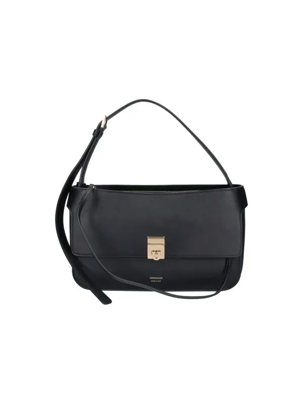 FERRAGAMO Shoulder Bag "cara Xs - Black