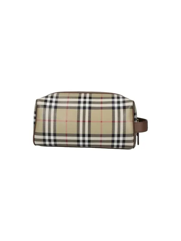 Burberry Pouch "check - Beige