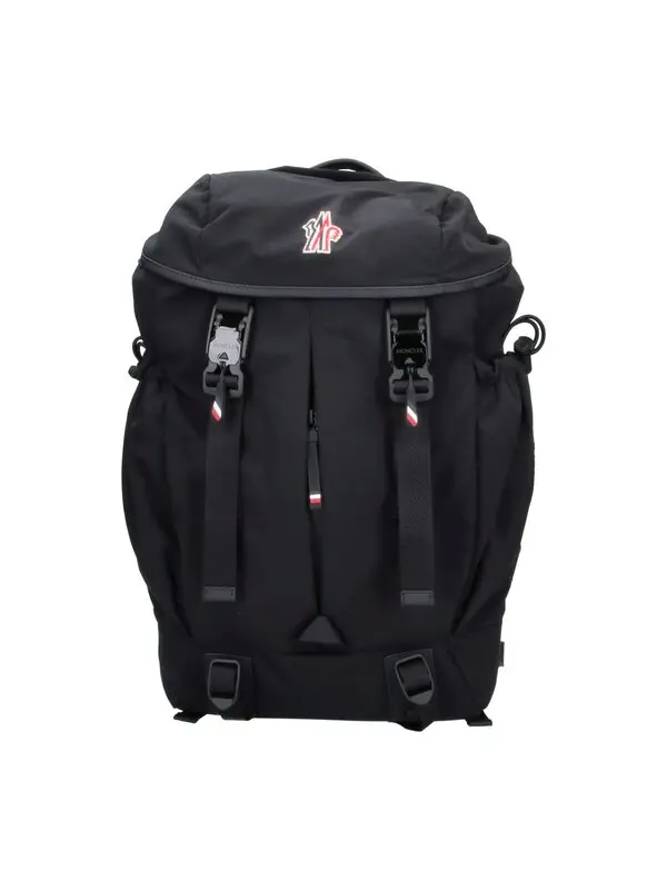 Moncler Backpack With Leather Trim