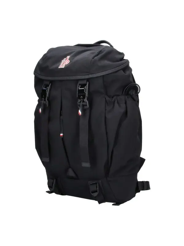 Moncler Backpack With Leather Trim