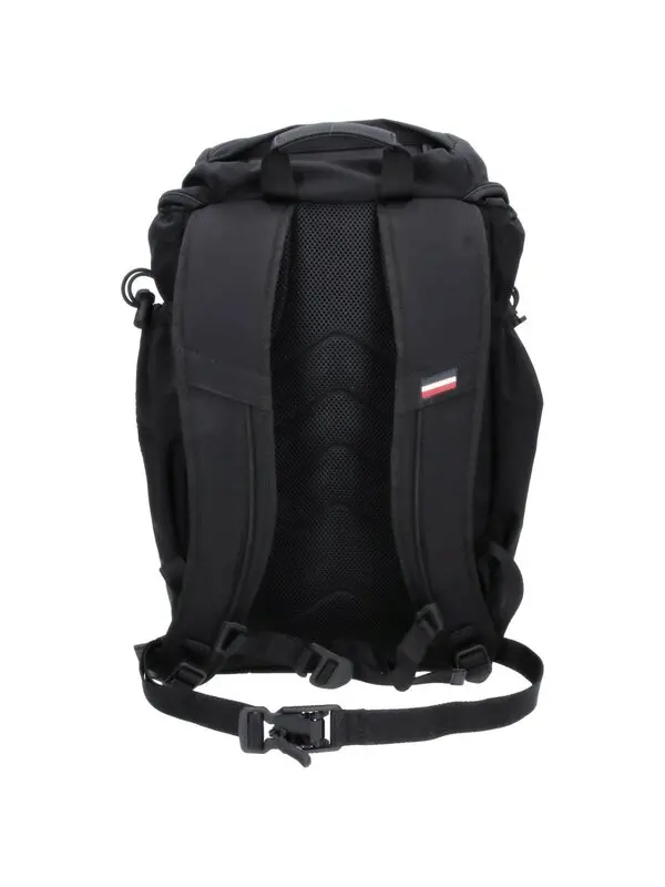Moncler Backpack With Leather Trim