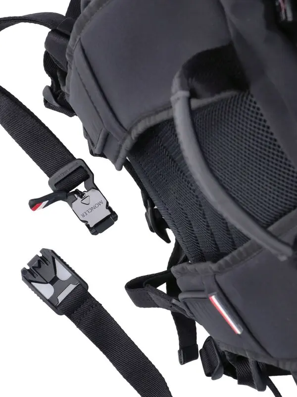 Moncler Backpack With Leather Trim