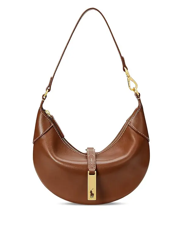 Polo Ralph Lauren Polo Id Mini Shoulder Bag - Cuoio