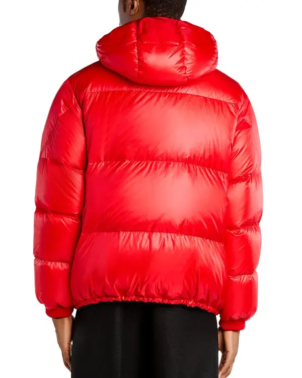 Moncler Karakorum Hooded Down Puffer Jacket - Candy Apple