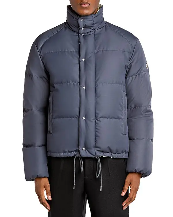 Moncler Verone Stand Collar Quilted Down Puffer Jacket