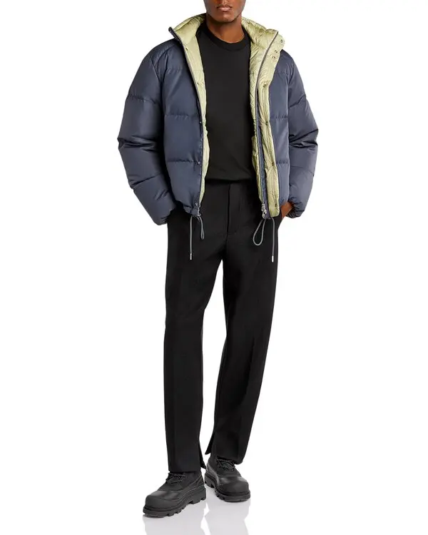 Moncler Verone Stand Collar Quilted Down Puffer Jacket