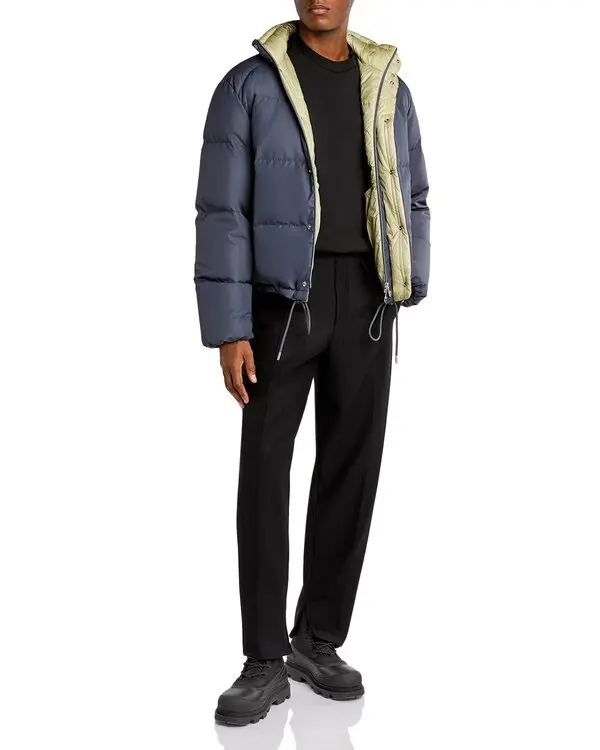 Moncler Verone Stand Collar Quilted Down Puffer Jacket