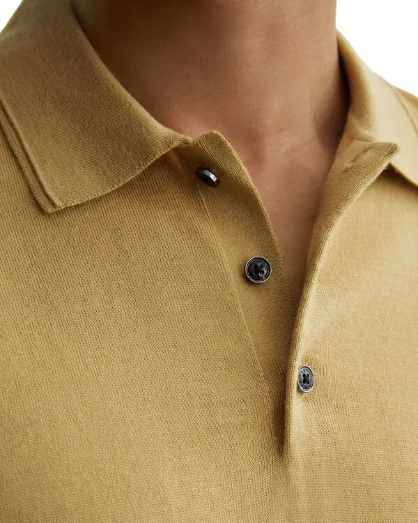 REISS Manor Merino Wool Polo Shirt