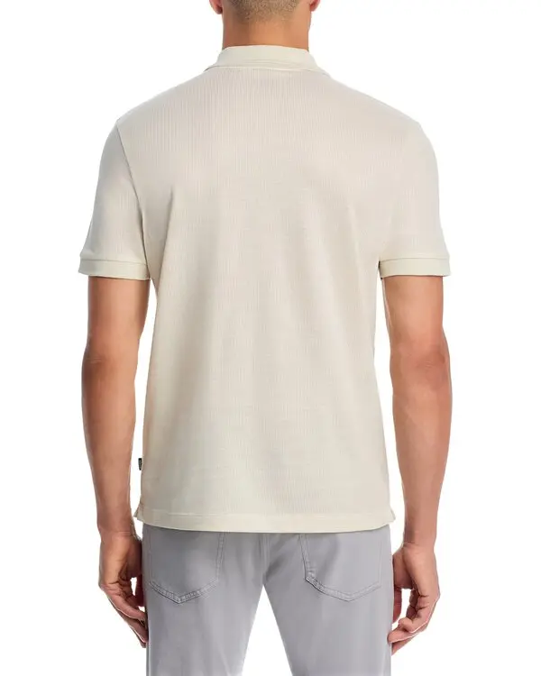 BOSS H Paras Quarter Zip Polo Shirt