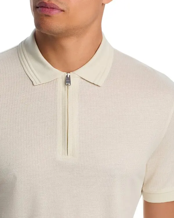 BOSS H Paras Quarter Zip Polo Shirt