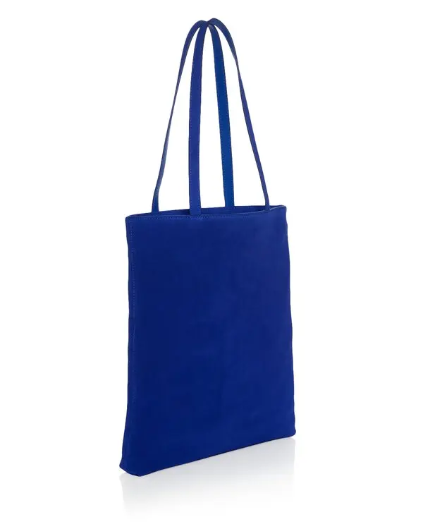 Aqua Suede Tote Exclusive - Blue