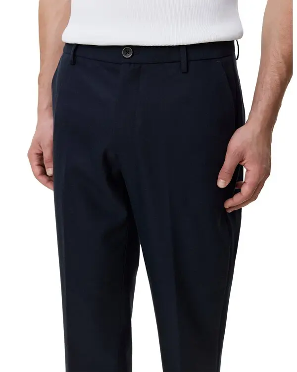 LES DEUX Brushed Twill Straight Fit Suit Pants