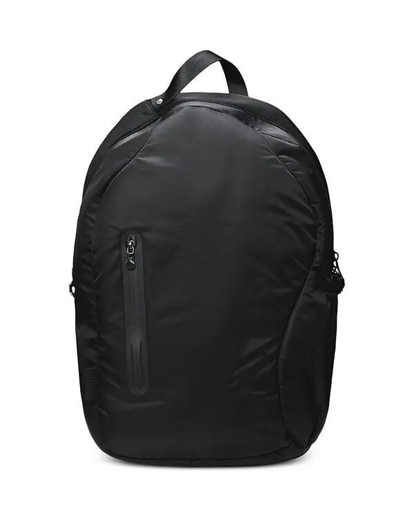 Rains Delphi Nylon Sculpted Water Repellent Backpack - Black