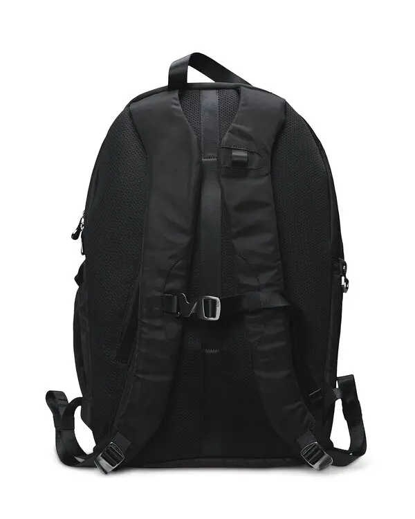 Rains Delphi Nylon Sculpted Water Repellent Backpack - Black