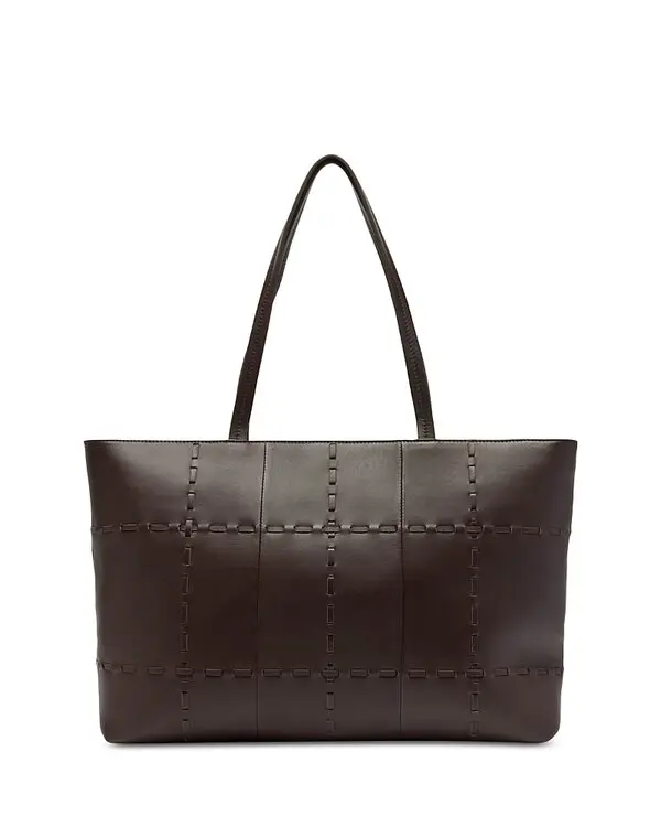 Whistles Whipstitch Large Leather Tote