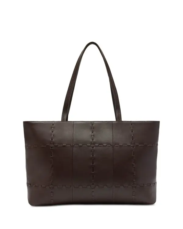 Whistles Whipstitch Large Leather Tote