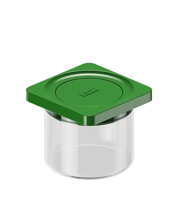 CLIIK Press Glass Small Food Storage Container - Green