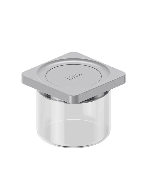 CLIIK Press Glass Small Food Storage Container - Grey