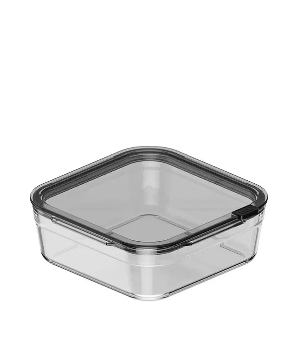 CLIIK Stack Large Glass Food Storage Container - Black