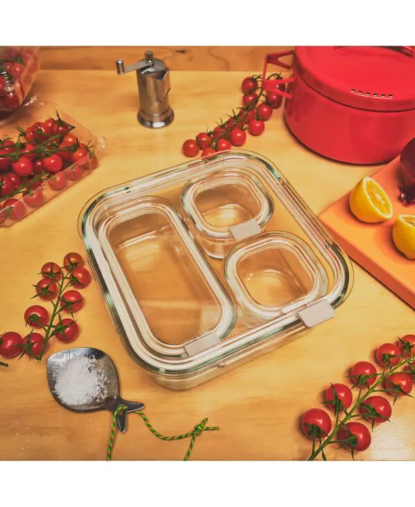 CLIIK Stack Xl Glass Food Storage Container