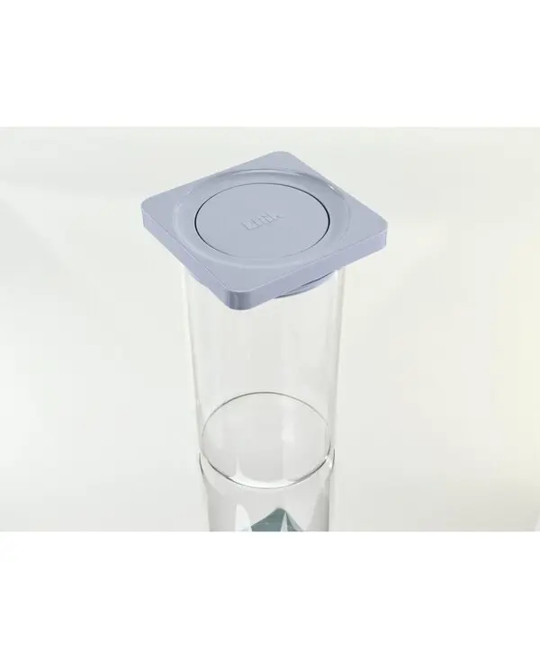 CLIIK Press Glass Medium Food Storage Container - Grey
