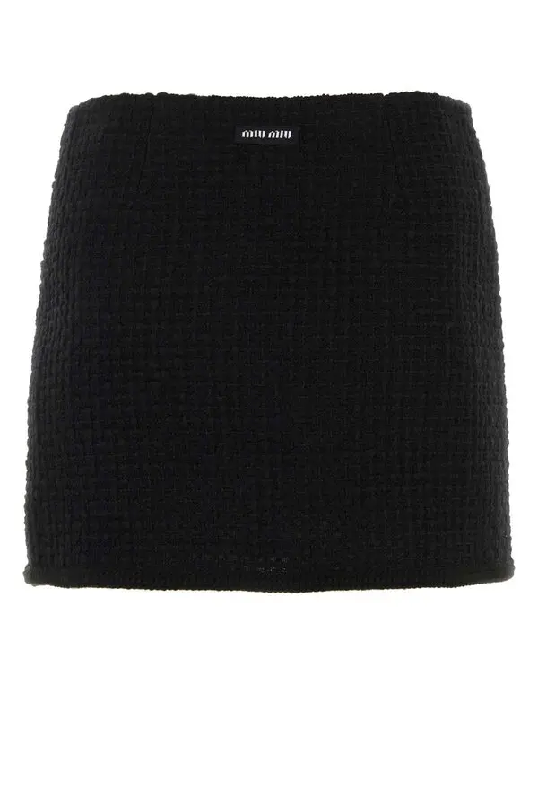 Miu Miu Boucle Mini Skirt