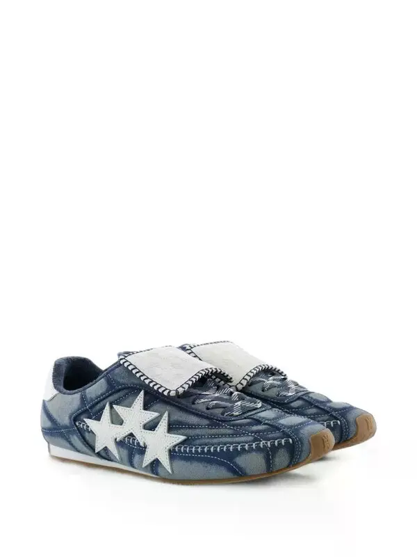 Amiri Pacific Flat Patchwork Sneakers