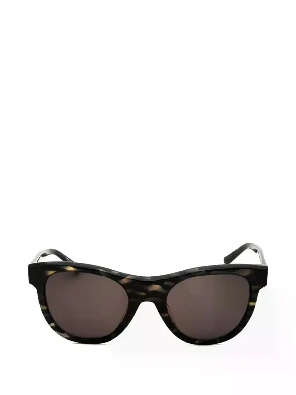 Dkny Tortoiseshell-effect Round-frame Sunglasses