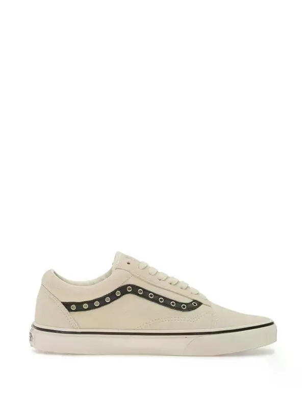 VANS Old Skool Eyelet-embellished Sneakers - Neutrals