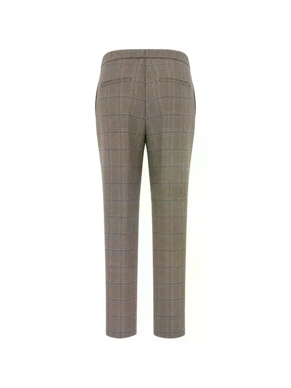 Peserico Check-pattern Tailored Trousers