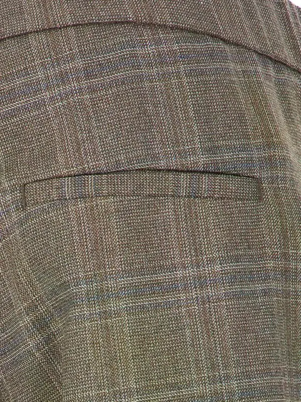 Peserico Check-pattern Tailored Trousers