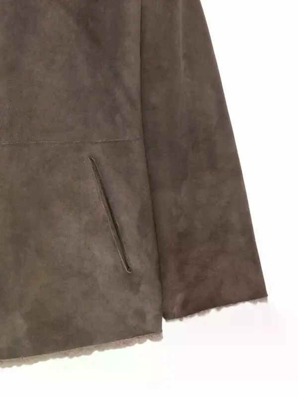 Kristensen Du Nord Hooded Shearling Jacket