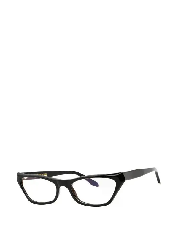 CUTLER & GROSS Cat-eye Frame Glasses - Black