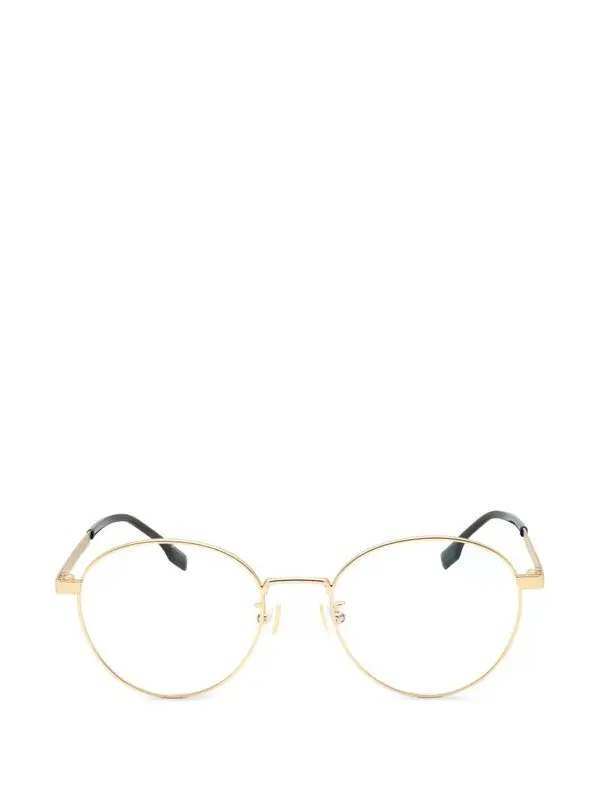 BOSS Round-frame Glasses - Gold