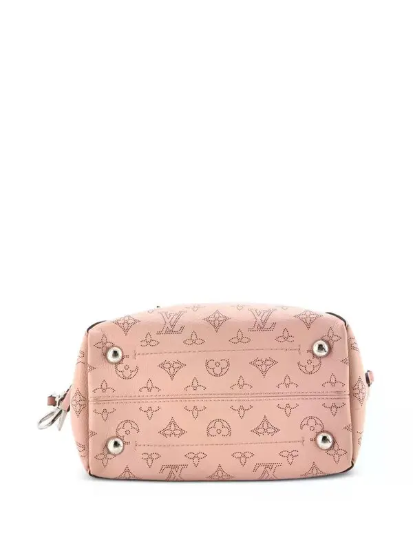 LOUIS VUITTON Hina Handbag Mahina Leather Pm Shoulder Bag - Pink