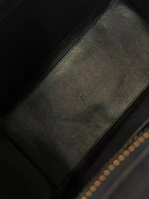 Celine 2016 Micro Calfskin Luggage Tote Bag - Black