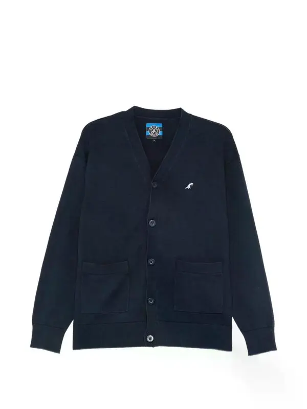 AGNES B. Dino-embroidered Cardigan