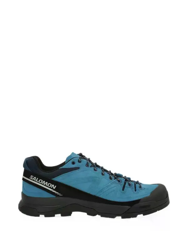 SALOMON X-alp Panelled Leather Sneakers