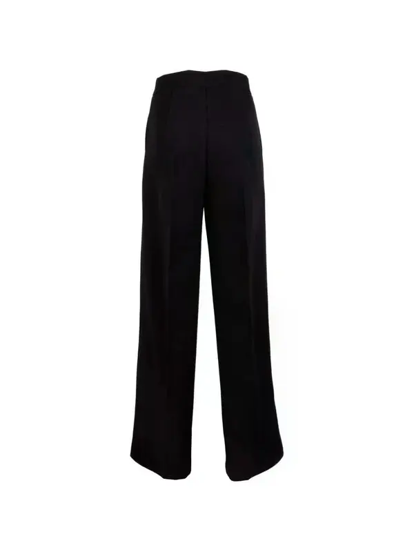 VICARIO CINQUE Pressed-crease Wide-leg Trousers