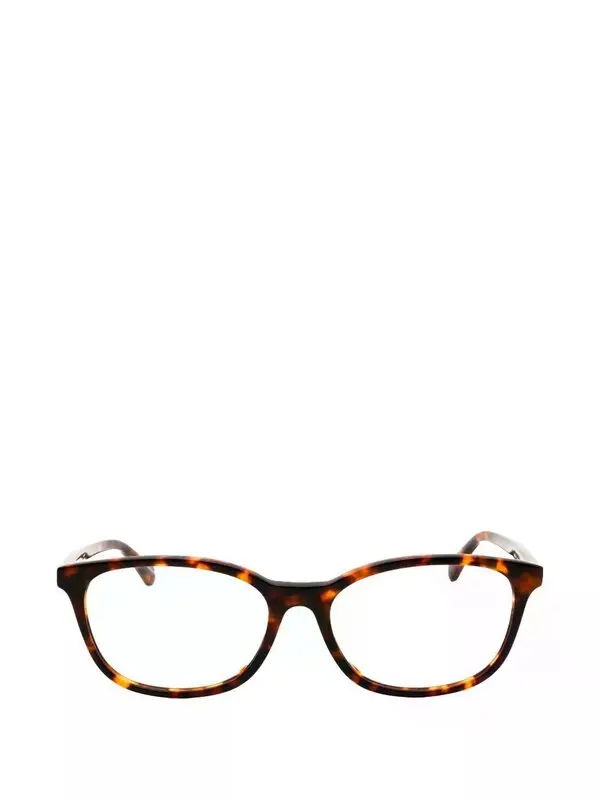 Kate Spade New York Haisley Tortoiseshell-effect Oval-frame Glasses - Brown
