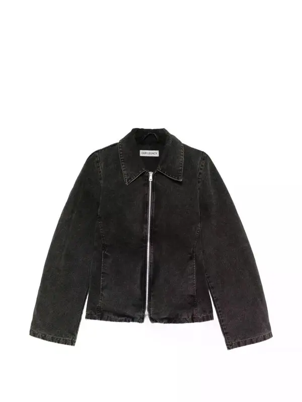 Our Legacy Cinched Denim Jacket - Black