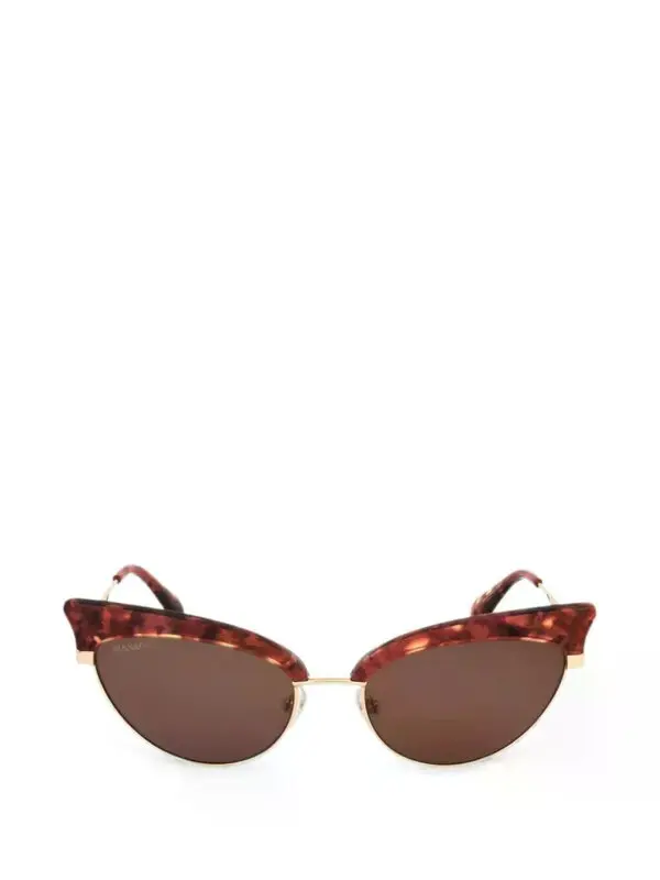 MAX&CO. Tortoiseshell-effect Cat-eye Sunglasses