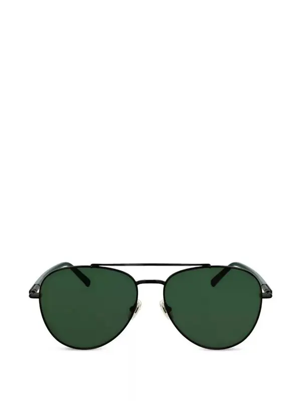 FERRAGAMO Double-bridge Pilot-frame Sunglasses