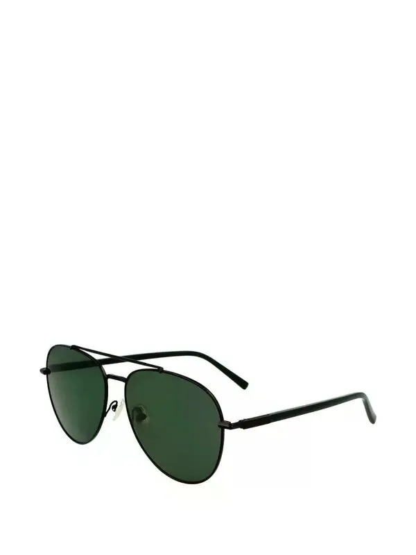 FERRAGAMO Double-bridge Pilot-frame Sunglasses