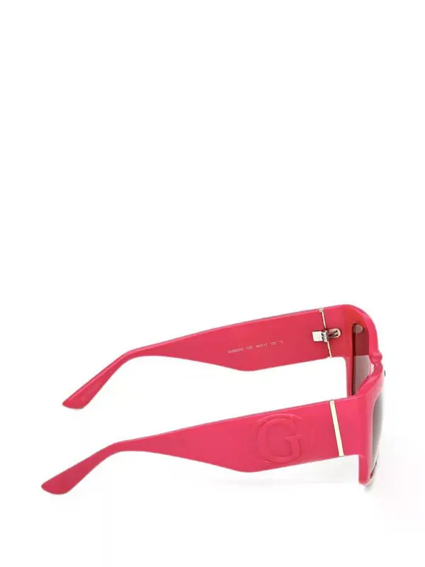 Guess Logo-plaque Rectangle-frame Sunglasses